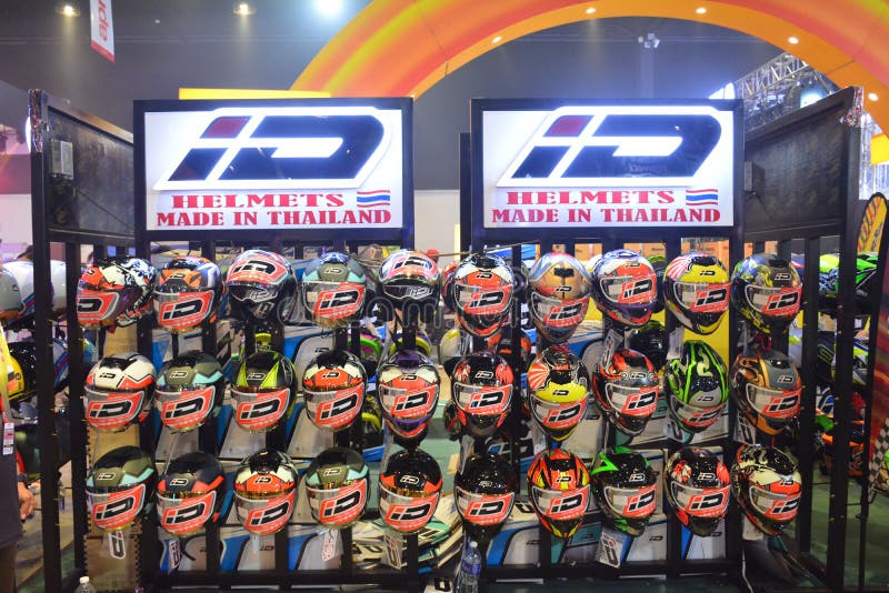 ID Helmets at Inside Racing Motorshow in Pasay, Philippines Editorial ...