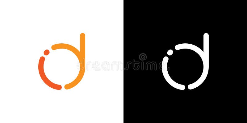 Id Logo, Id Monogram, Initial Id Logo, Letter Id Logo, Icon, Vector ...