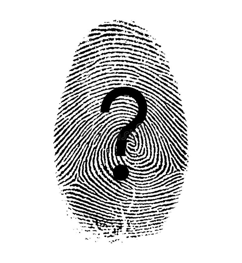 ID Query stock illustration. Illustration of crime, authentication ...