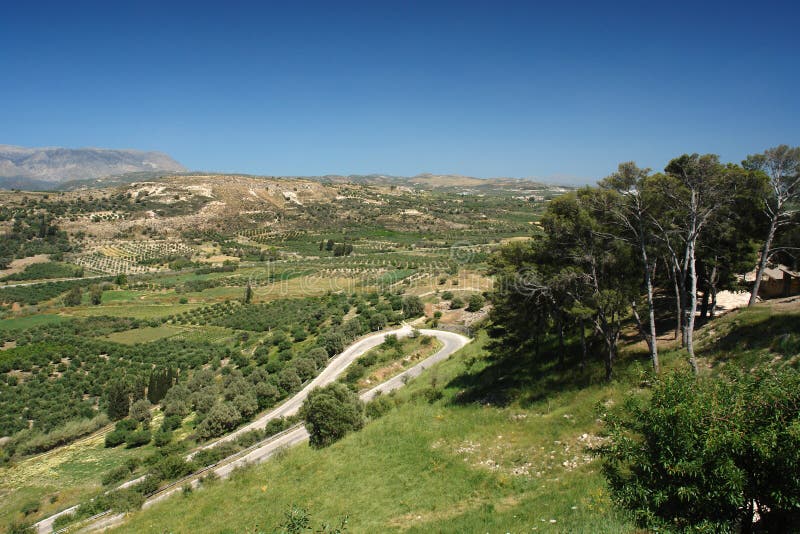 IDA-Berge in Der Kreta-Insel Stockbild - Bild von kreta, senke: 5867169