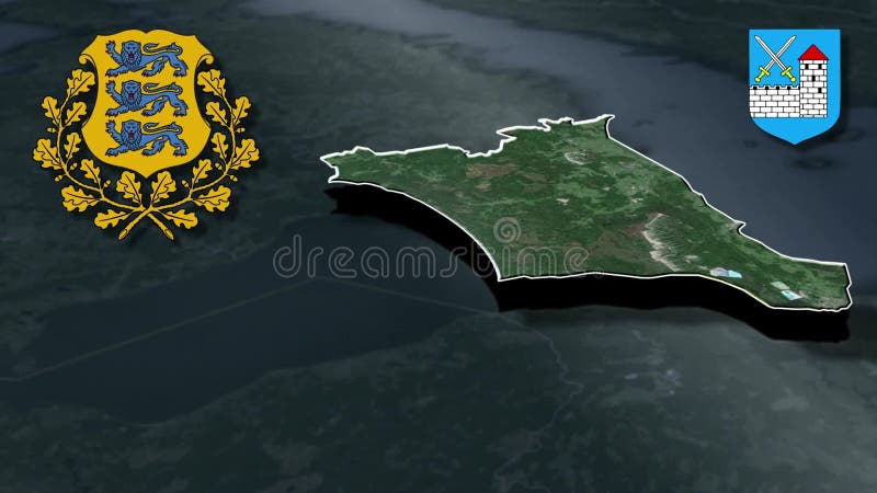 Valga Estonia Region Map Outline Animation Stock Video - Video of ...