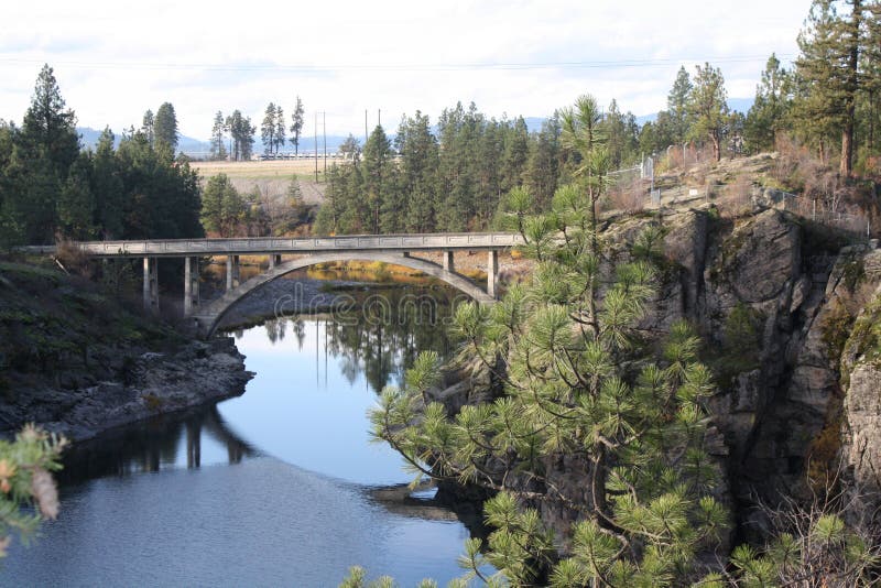 Idaho Bridge stock image. Image of natural, travel, idaho - 80055819