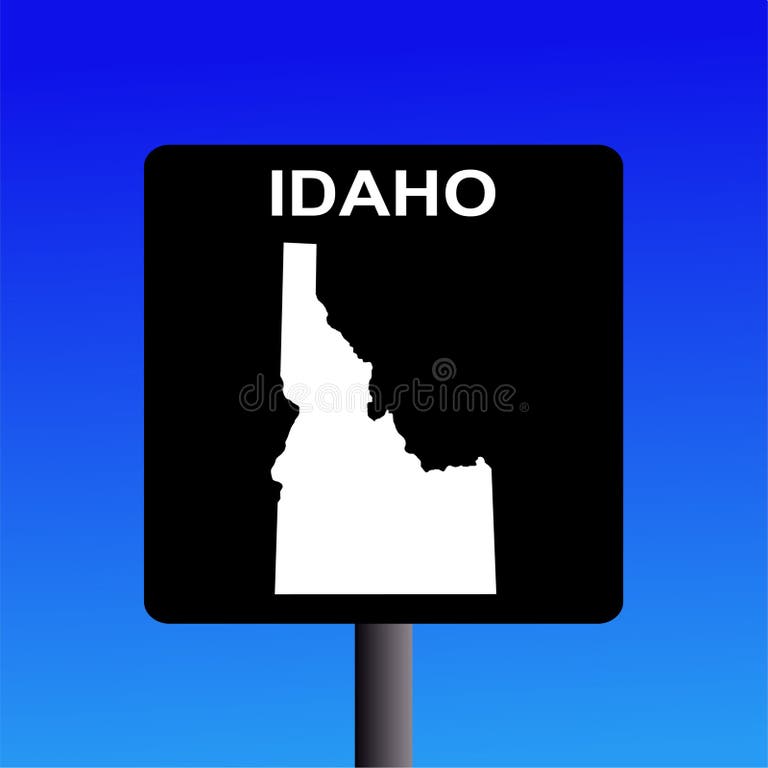 Idaho State Road Map Stock Illustrations – 353 Idaho State Road Map ...
