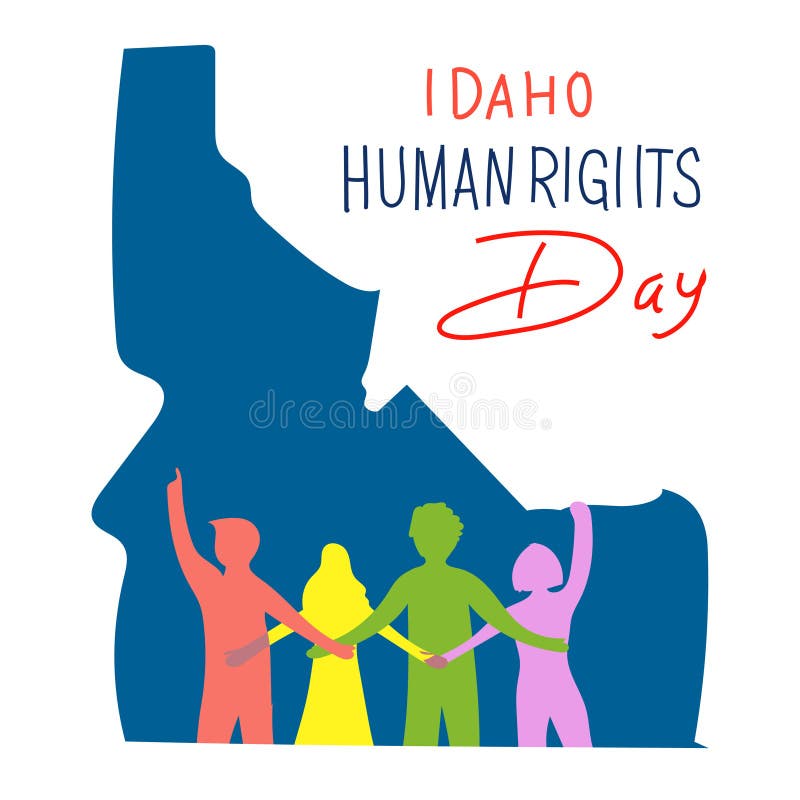 Idaho Human Rights Day is Celebrated Every Year on January 16th. Stock ...