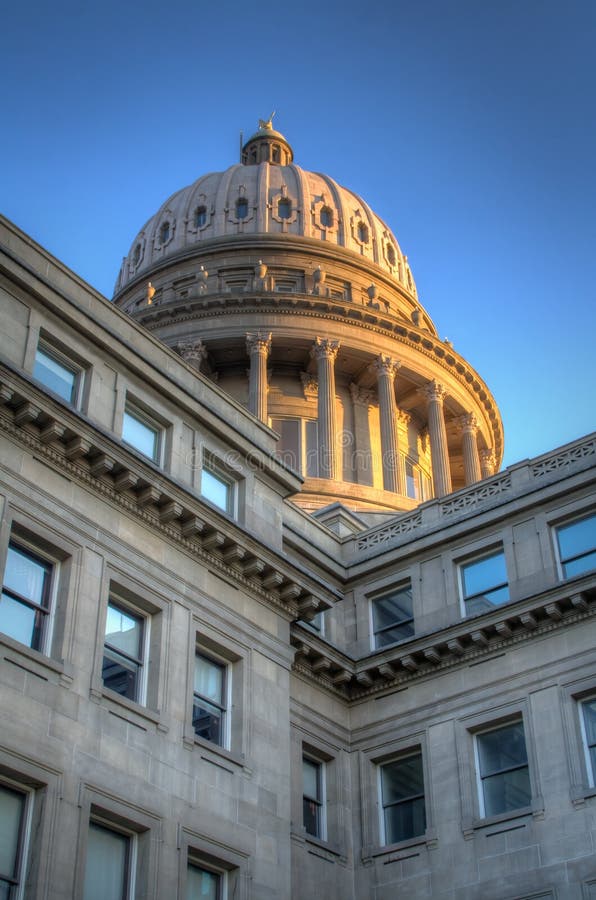 Idaho State Capitol Building Stock Photo - Image of tall, buildings ...
