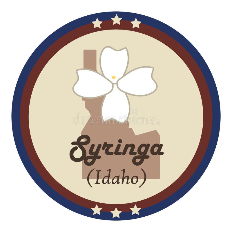 Idaho Syringa Stock Illustrations – 15 Idaho Syringa Stock ...