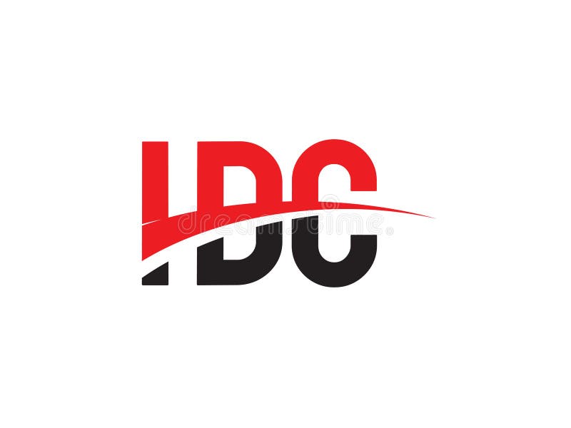 IDC Letter Initial Logo Design Vector Illustration Stock Vector ...