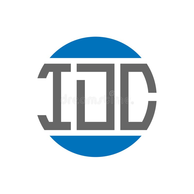 IDC Letter Logo Design on White Background. IDC Creative Initials ...