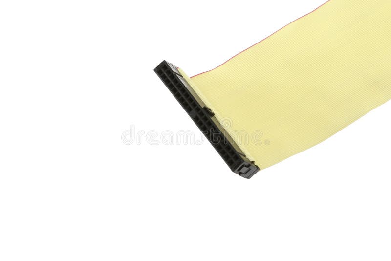 Ide cable stock image. Image of cable, technology, wire - 7609951