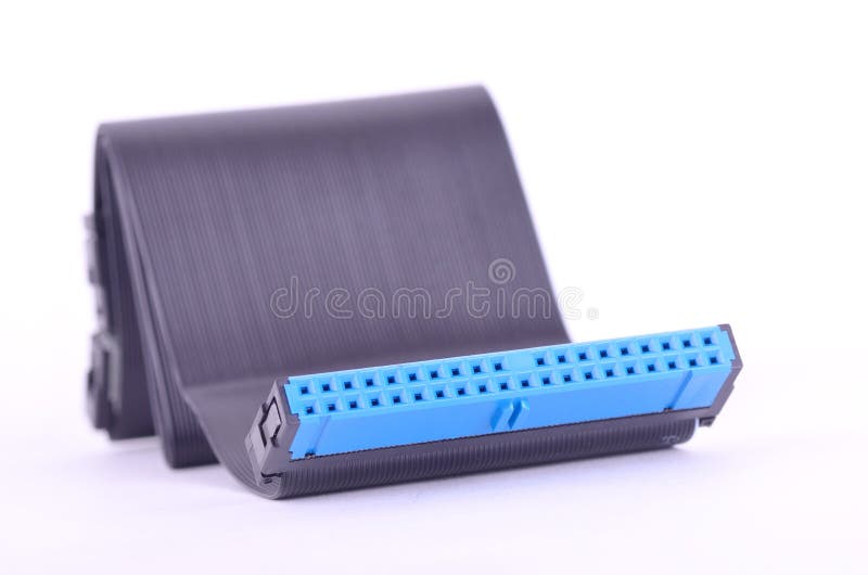 Ide cable stock image. Image of female, technology, coupling - 32385633