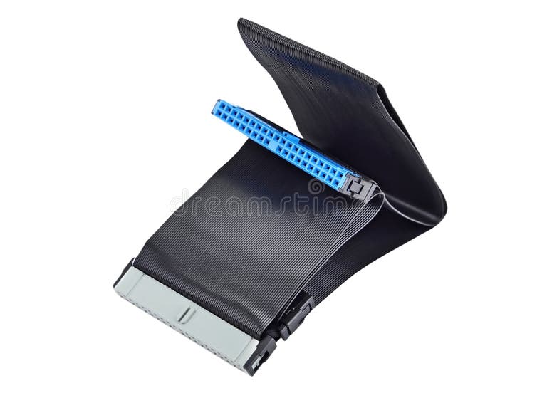 IDE cable for PC stock photo. Image of information, industry - 324316788