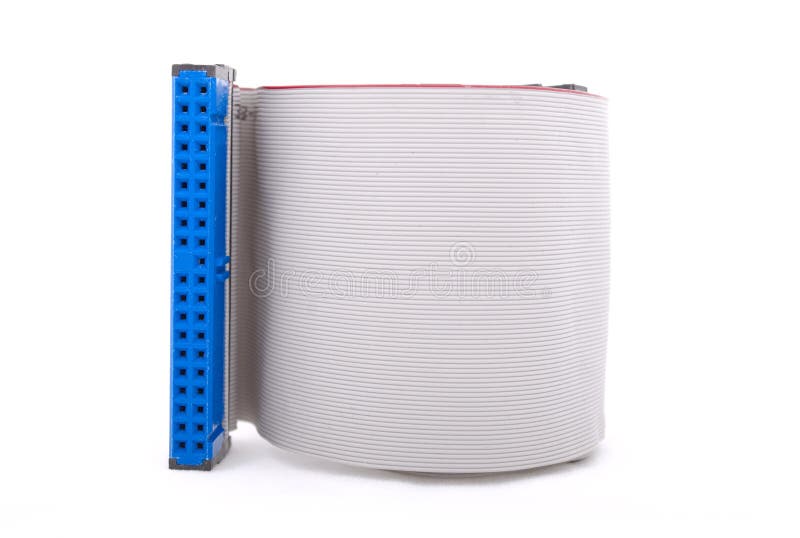 IDE Computer Cable stock photo. Image of electrical, isolated - 9121868