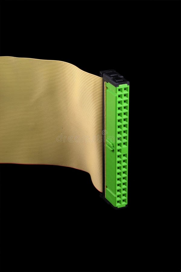 IDE Computer Cable stock photo. Image of electrical, isolated - 9121868