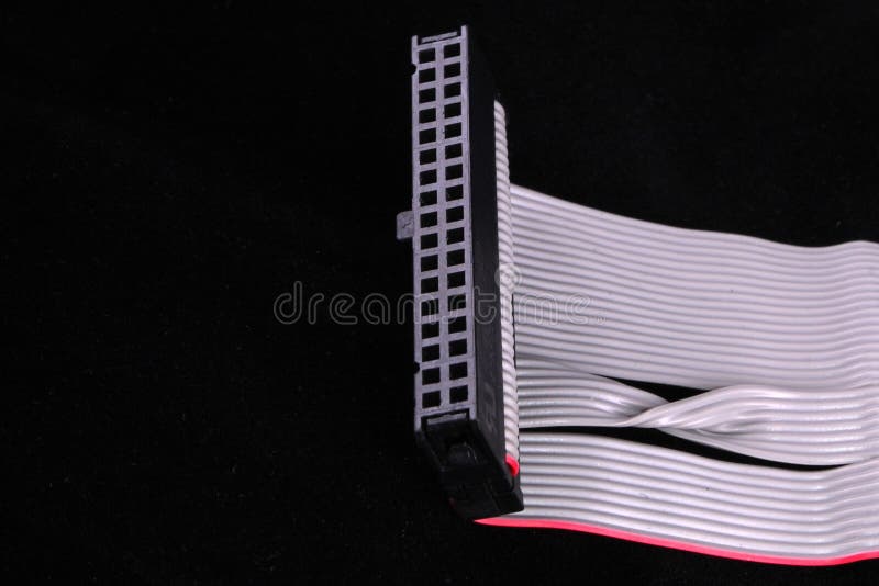IDE Computer Cable stock photo. Image of electrical, isolated - 9121868