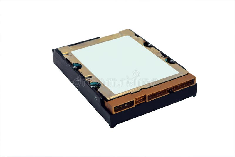 Ide 3.5 Hard Drive Isolate on White Background Close-up Stock Image ...