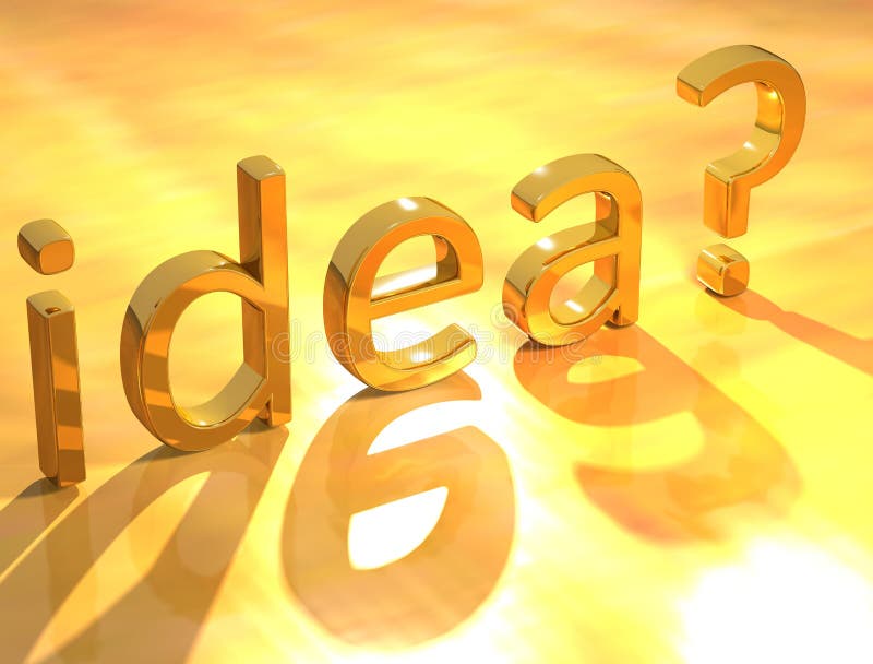 IDEA stock illustration. Illustration of modern, bright - 17740343