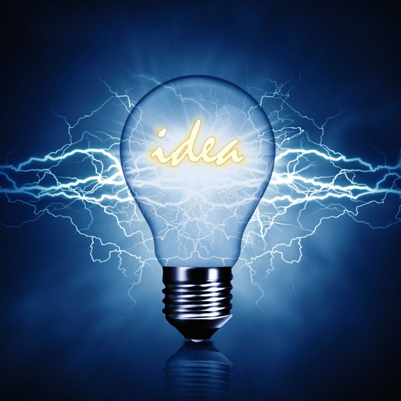 Idea, Abstract Conceptual Backgrounds Stock Illustration - Illustration ...