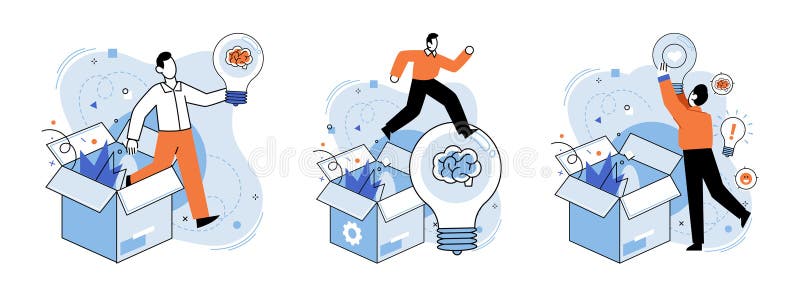 Idea in a Box. Unlock Creativity by Thinking Outside Box for Innovative ...