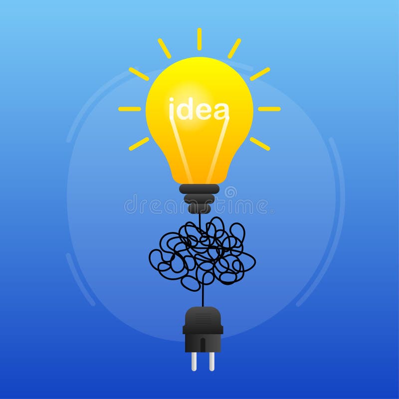 Idea Brain. Creative Thinking. Idea, Solution. Positive, Motivation ...