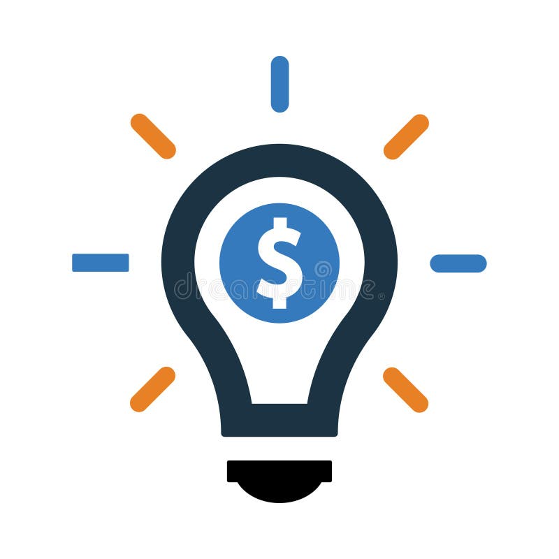 Idea, Bulb, Light Bulb, Creative Business Idea Icon Stock Vector ...