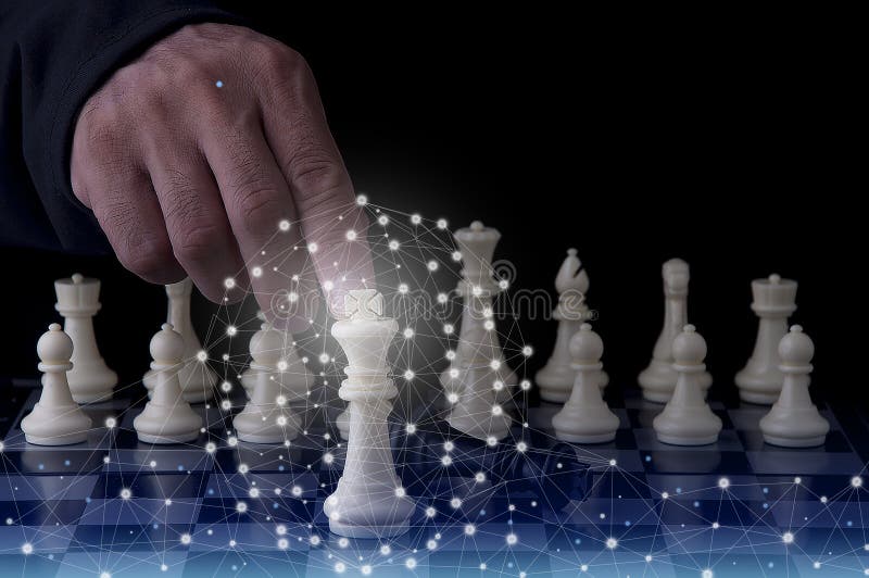 Idea of Business Straategy Concept. Smart Thinking Idea Business with ...