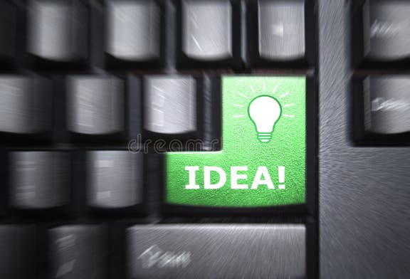 Idea button stock photo. Image of success, access, emergency - 4748146