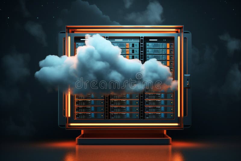 Cloud Technology Security Connect Access Business Storage Concept