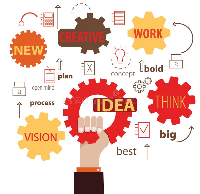 Thinking Process Stock Illustration Illustration Of Face 43133322