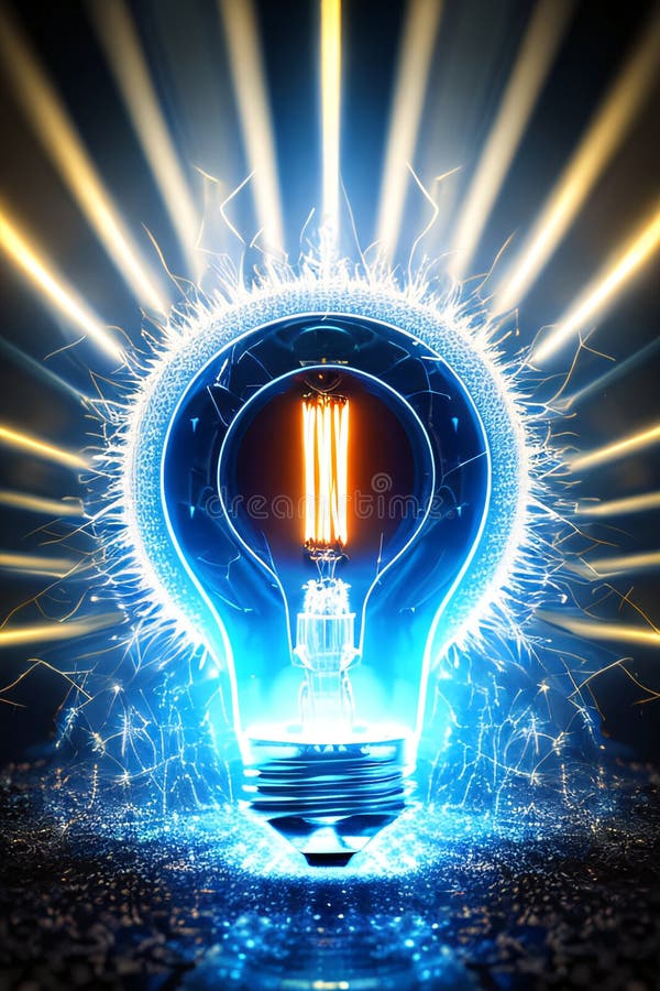 An Idea Coming To Life, Exploding with Creative Energy, Futurism ...