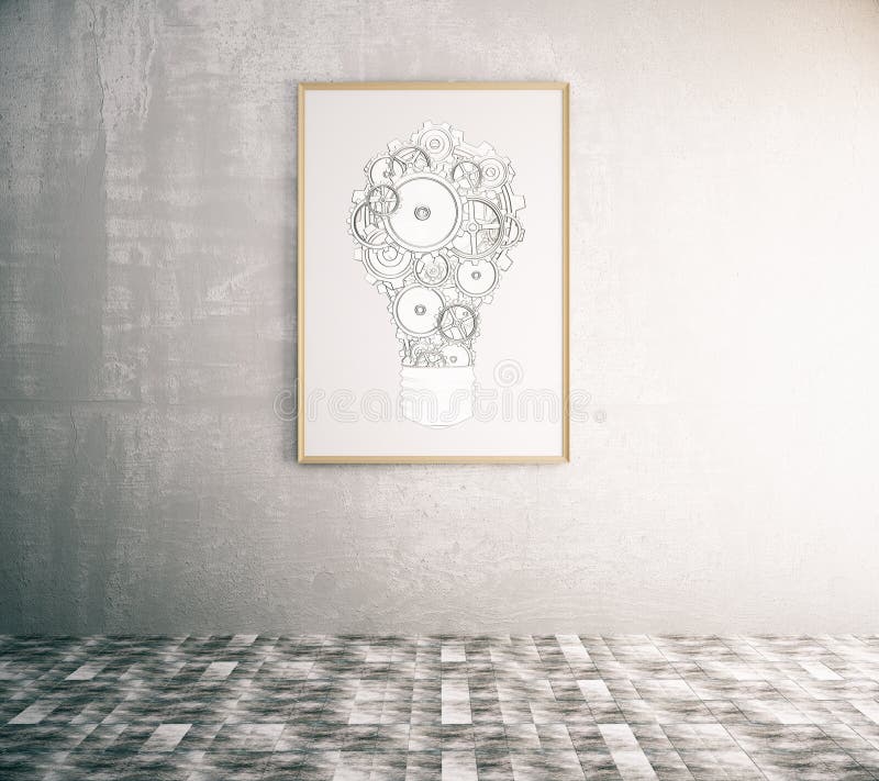Idea concept stock illustration. Illustration of frame - 81943008