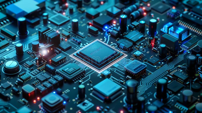 The Idea Concept of Engineering. the Development of Electronic Devices ...