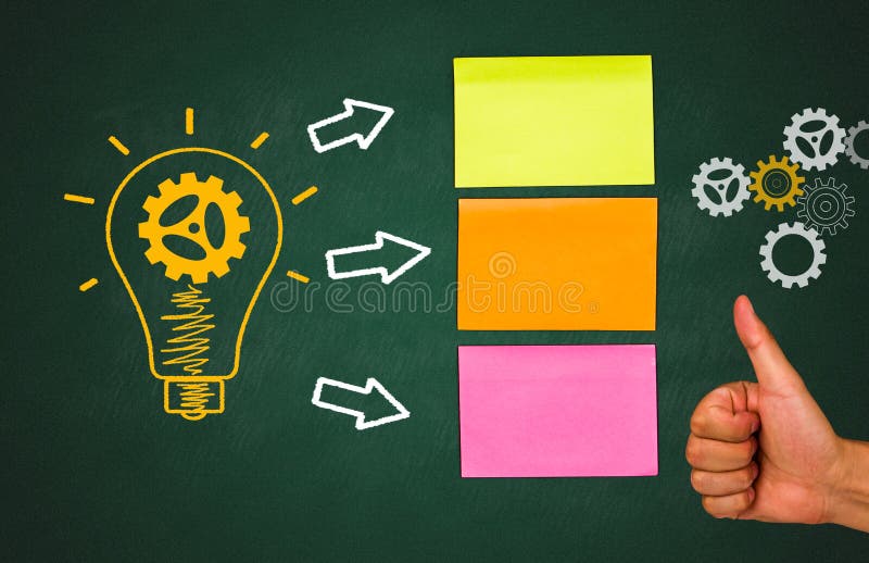 Idea concept stock photo. Image of single, innovation - 43581652