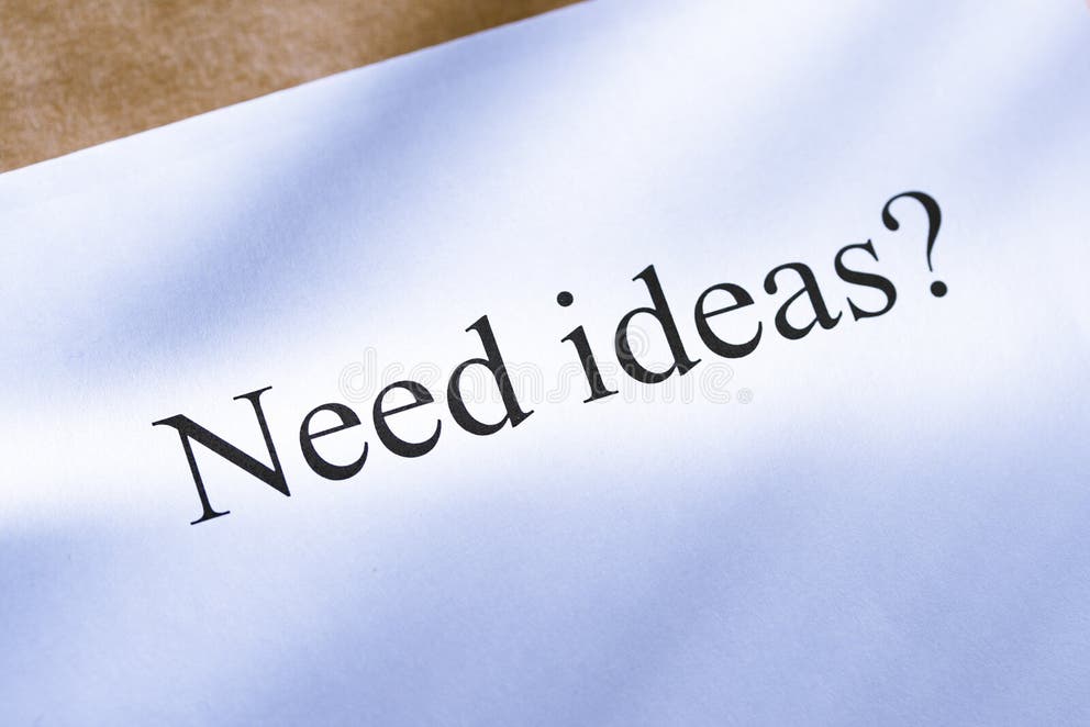 Idea conception stock photo. Image of blank, start, document - 25132262