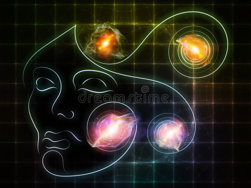 Acceleration of Platonic Realm Stock Illustration - Illustration of ...