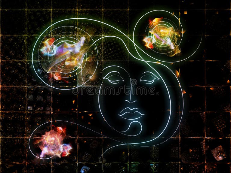 Acceleration of Platonic Realm Stock Illustration - Illustration of ...