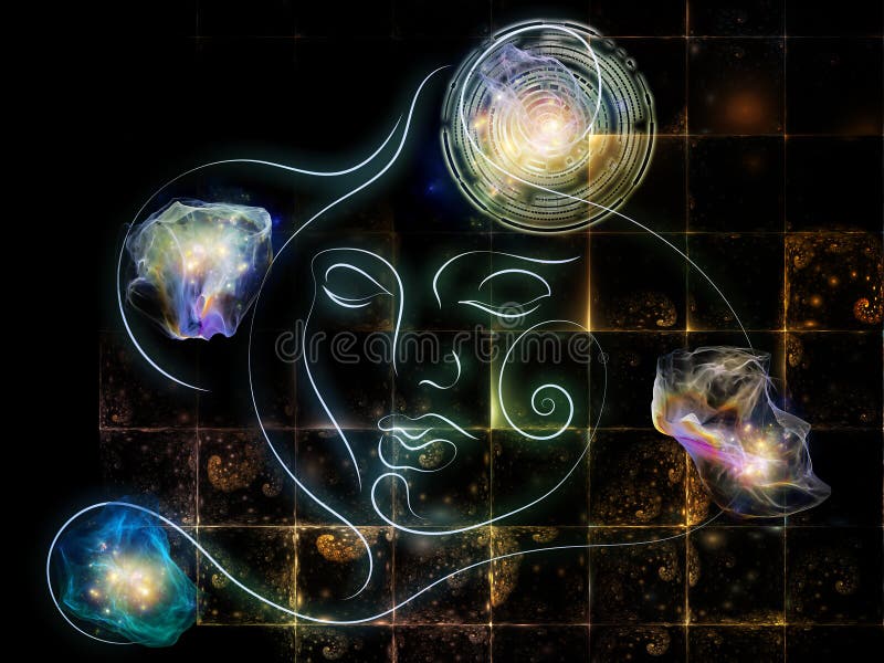 Acceleration of Platonic Realm Stock Illustration - Illustration of ...