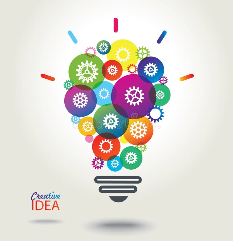 Idea creativa. Éxito. ilustración del vector. Ilustración de ...
