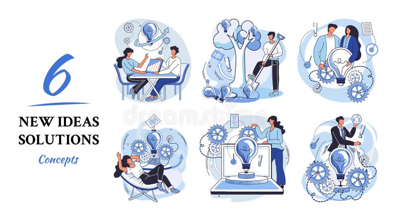 Idea and Creative. Business Solutions for Opportunities, Search for New ...