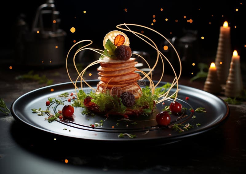 Creative Cuisine. AI Generated Stock Illustration - Illustration of ...