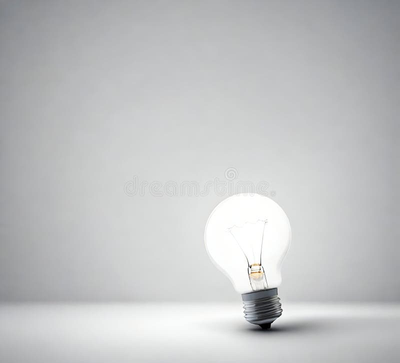 Idea Creative Light Energy Innovation Background Generativeai Stock ...