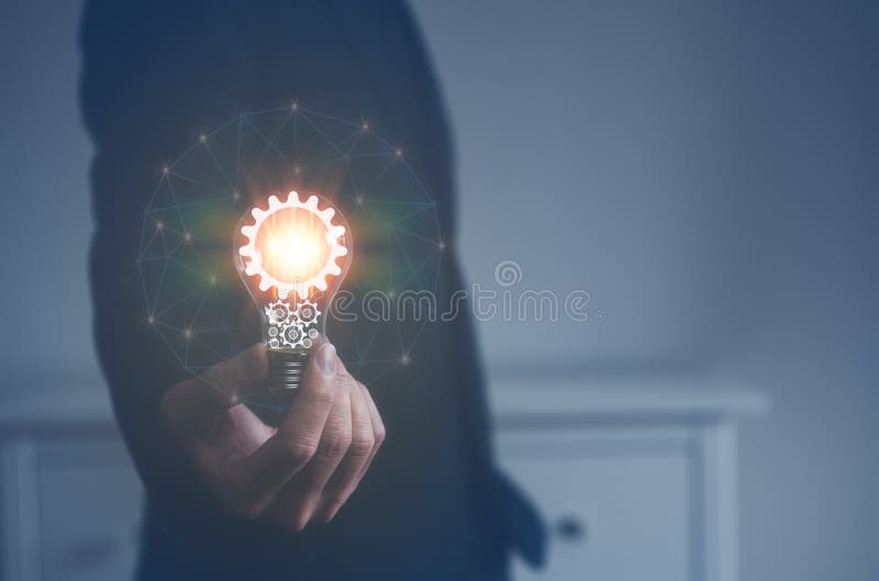 Idea and Creativity Concept. Stock Illustration - Illustration of ...