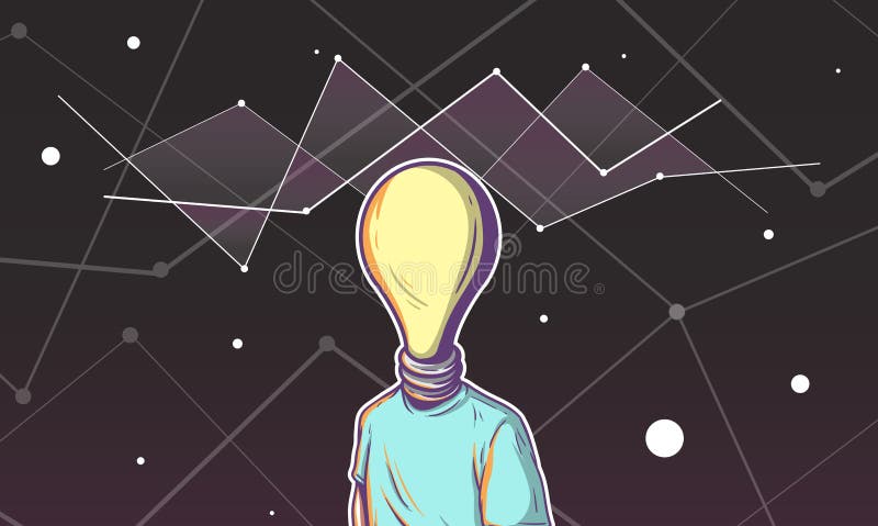 Idea Creativity Graphic Illustration Concept Stock Illustration ...