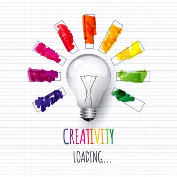 Creativity Loading Stock Illustrations – 1,682 Creativity Loading Stock ...