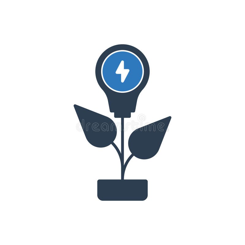 Idea Develop Icon stock illustration. Illustration of light - 379622992