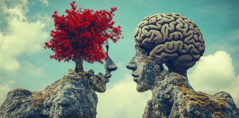 The Idea of Dual Mental and Emotional Intelligence is Represented by a ...