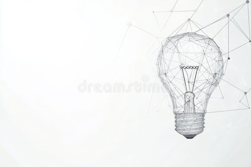 The Idea of Fresh Concepts and Innovation Represented by a Light Bulb ...