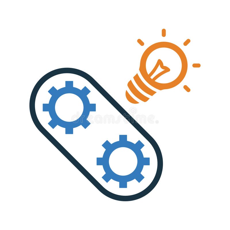 Idea Generate icon stock illustration. Illustration of vector - 327467936