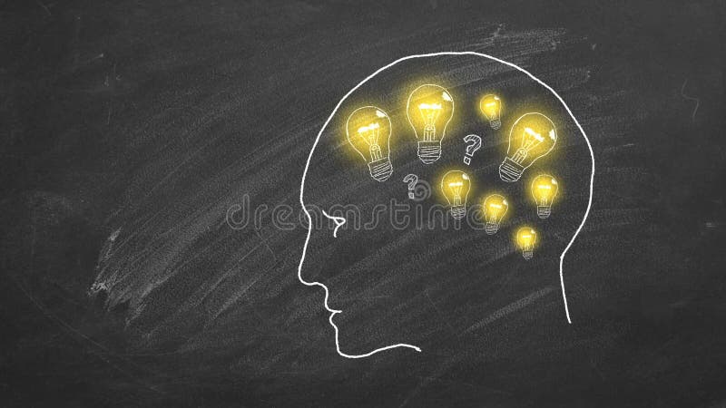 Human Head with Question Mark Stock Footage - Video of reason ...