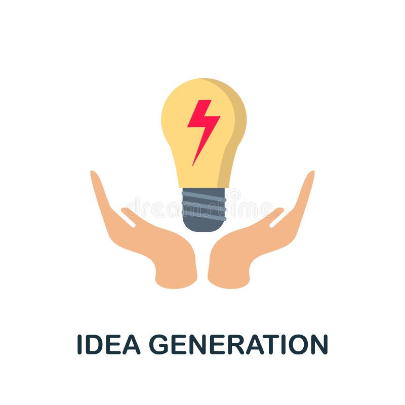 Idea Generation Icon. Simple Element from Creativity Collection ...