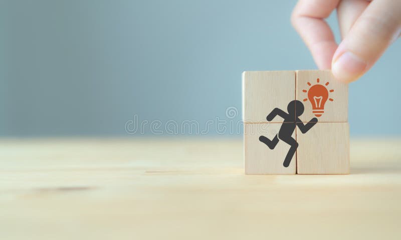 Idea Generation and Innovation Strategy Concept. Innovative Thinking ...